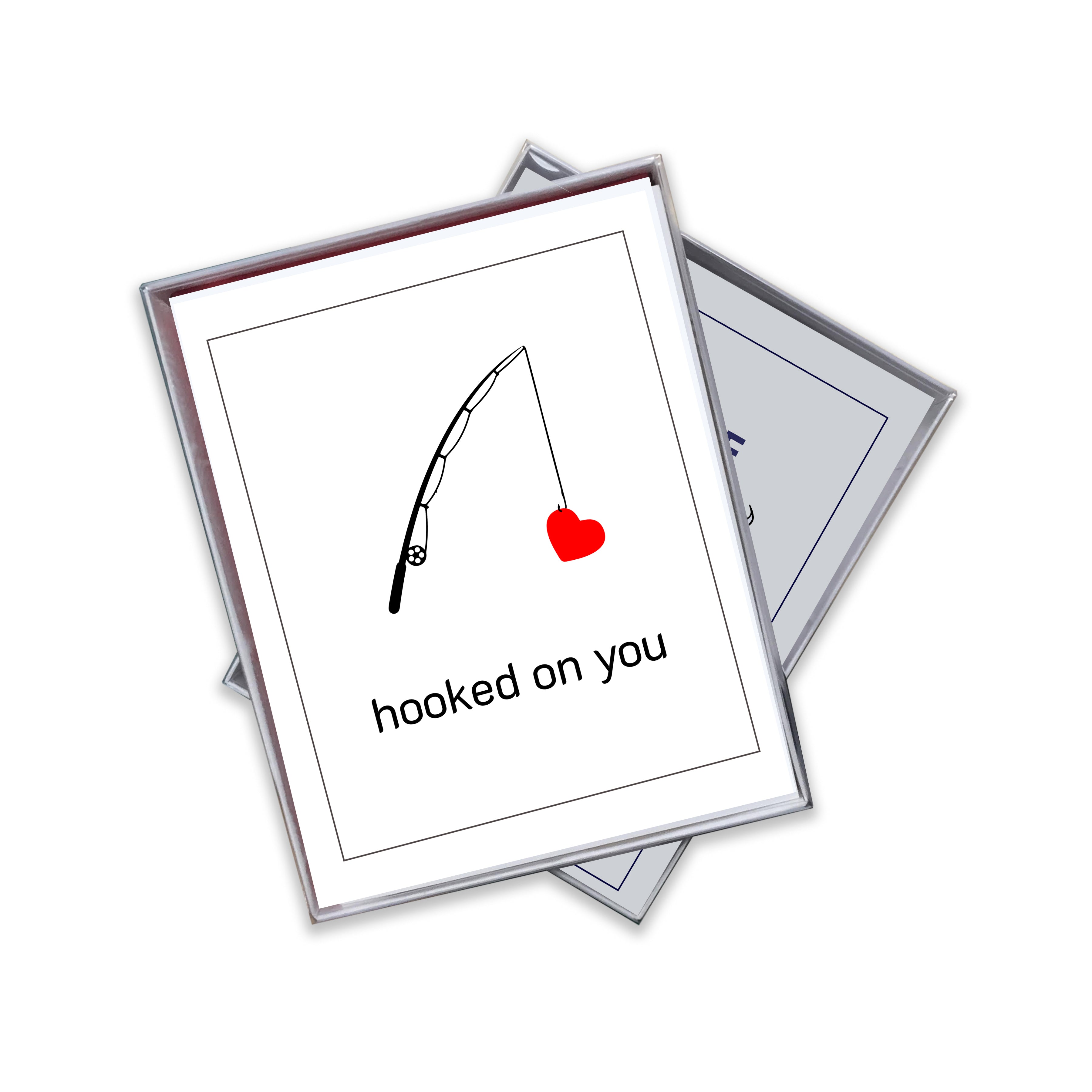 Fish-Hooked on You Valentine's Day Card – Minnesota Awesome