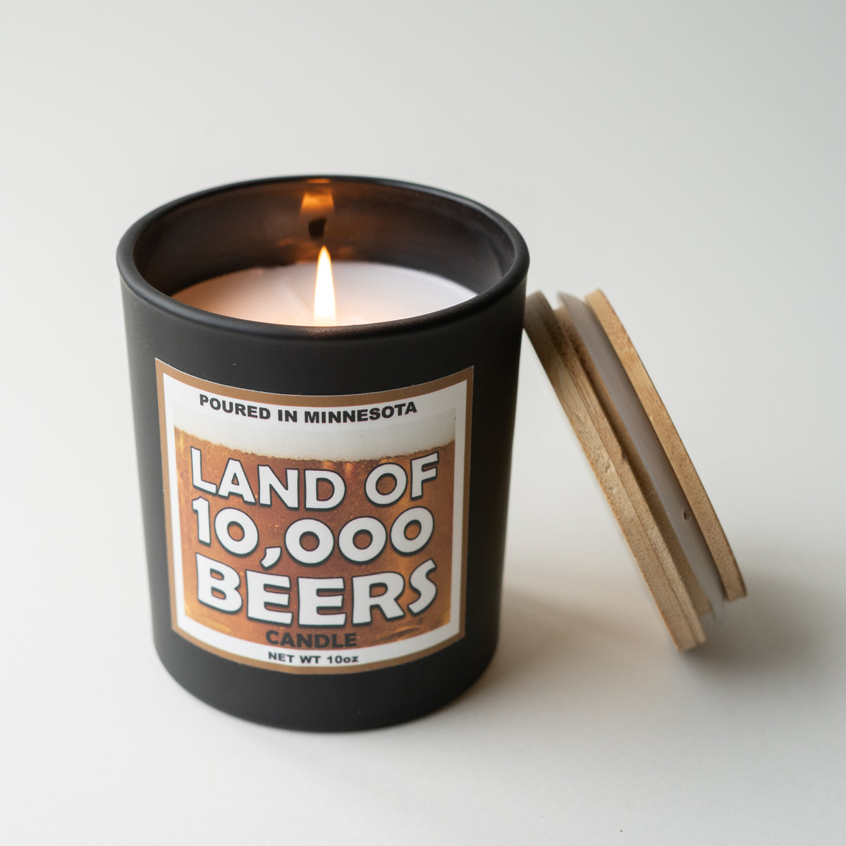 Land of 10,000 Beers Candle – Minnesota Awesome