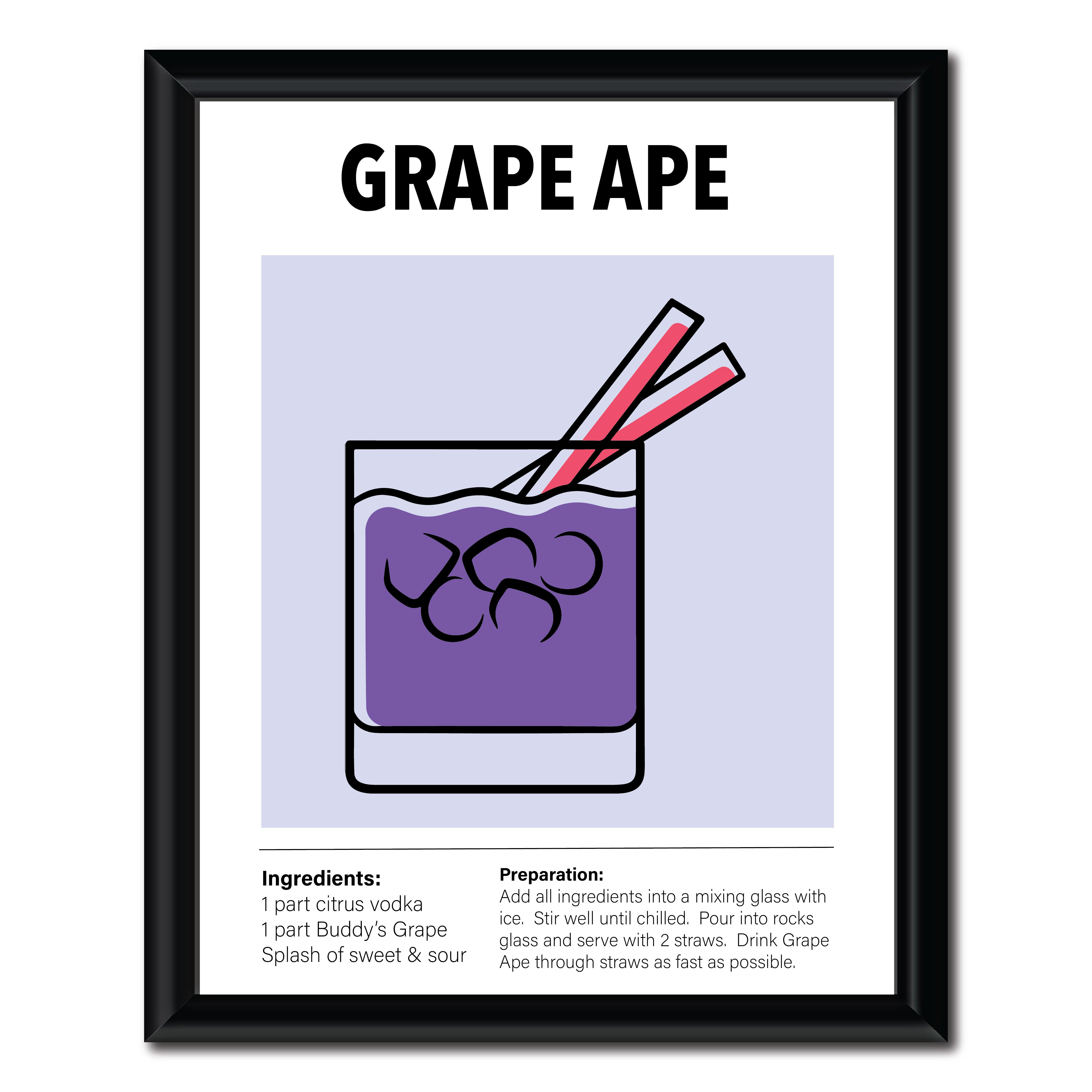 Grape Ape Wall Art Print – Minnesota Awesome