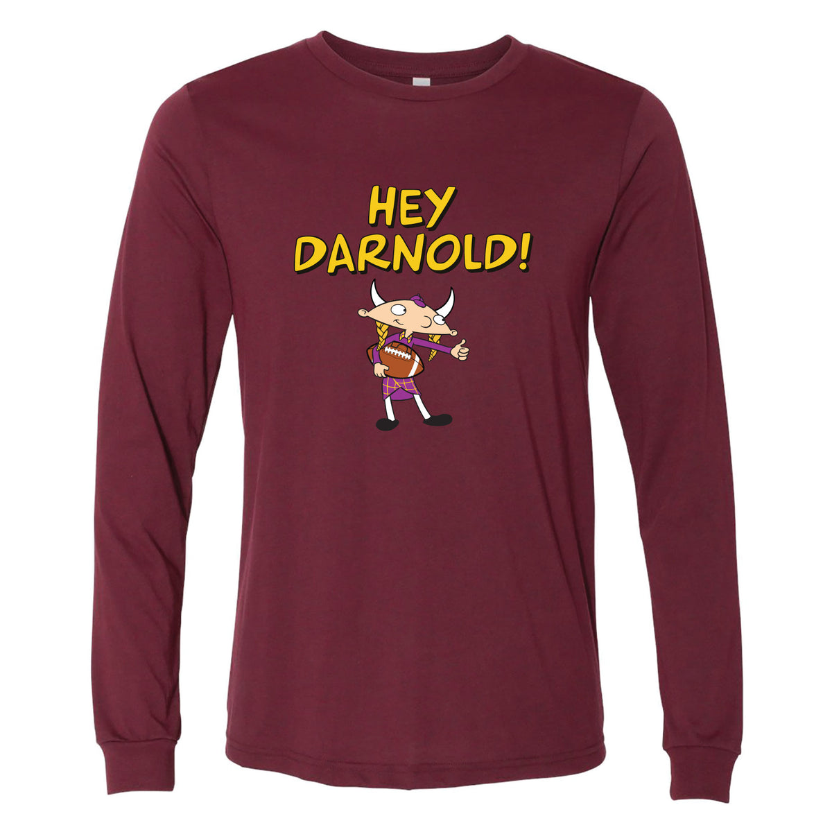 Hey Darnold! Minnesota Long Sleeve T-Shirt – Minnesota Awesome