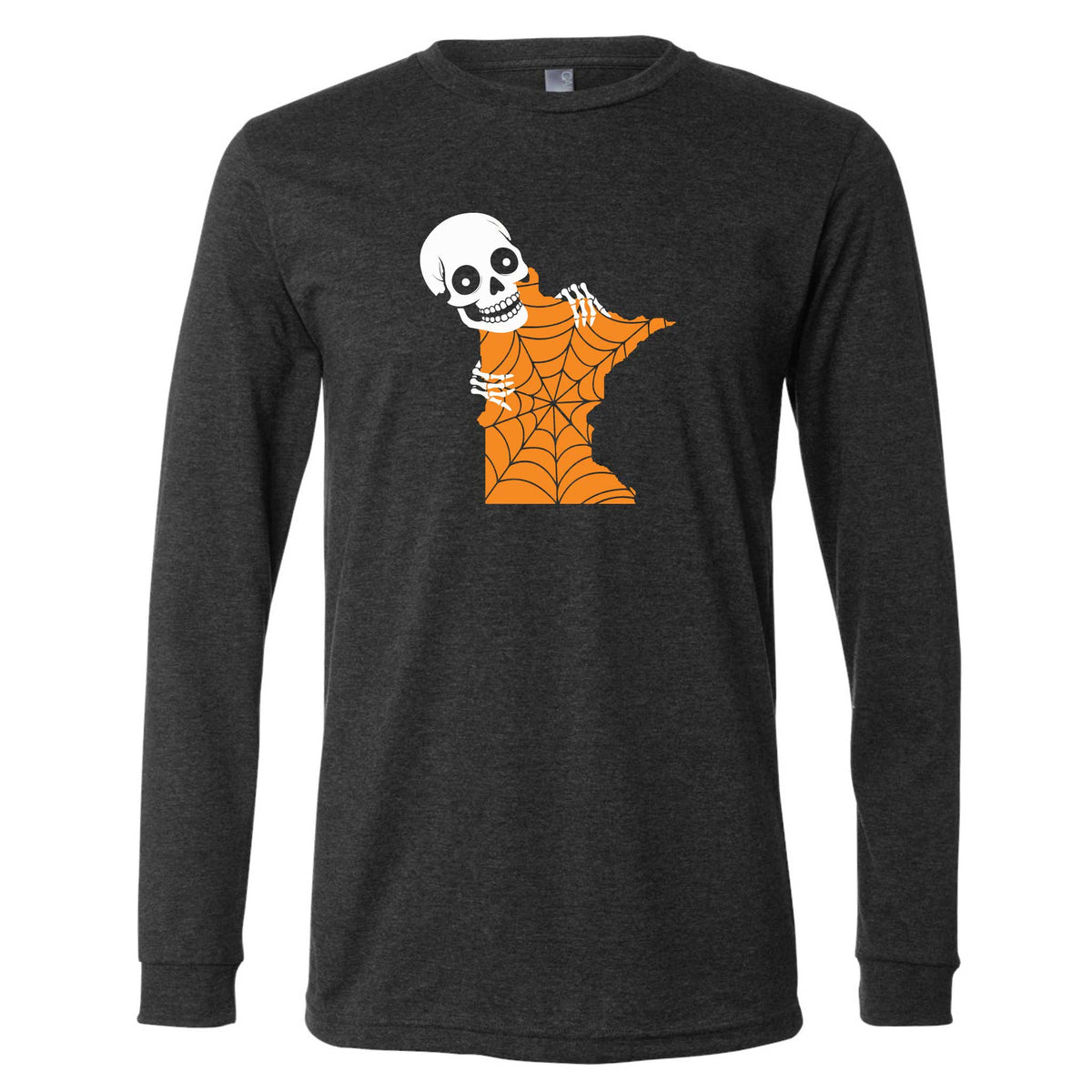 Minnesota Skeleton Long Sleeve T-Shirt – Minnesota Awesome