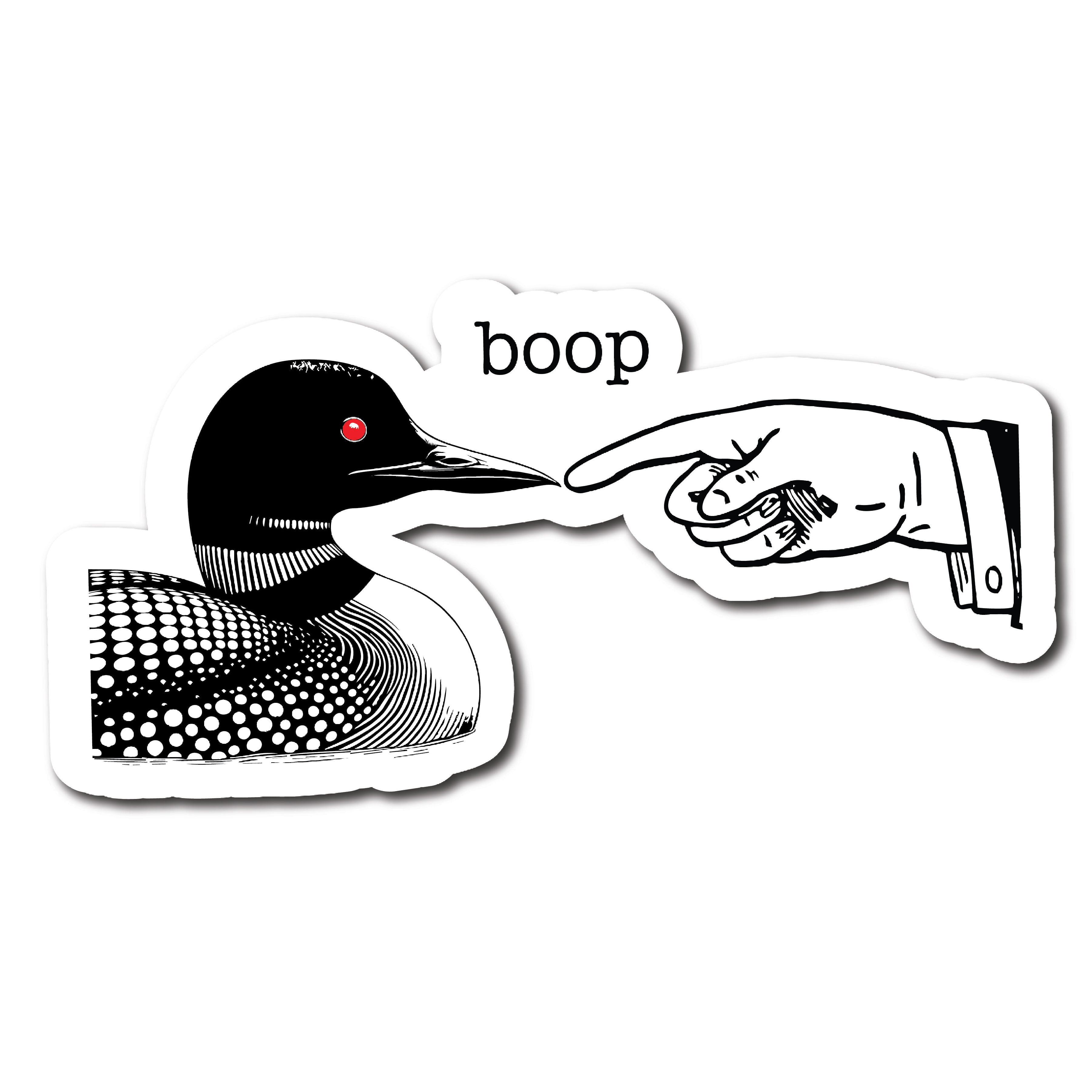 Loon Boop Vinyl Sticker – Minnesota Awesome