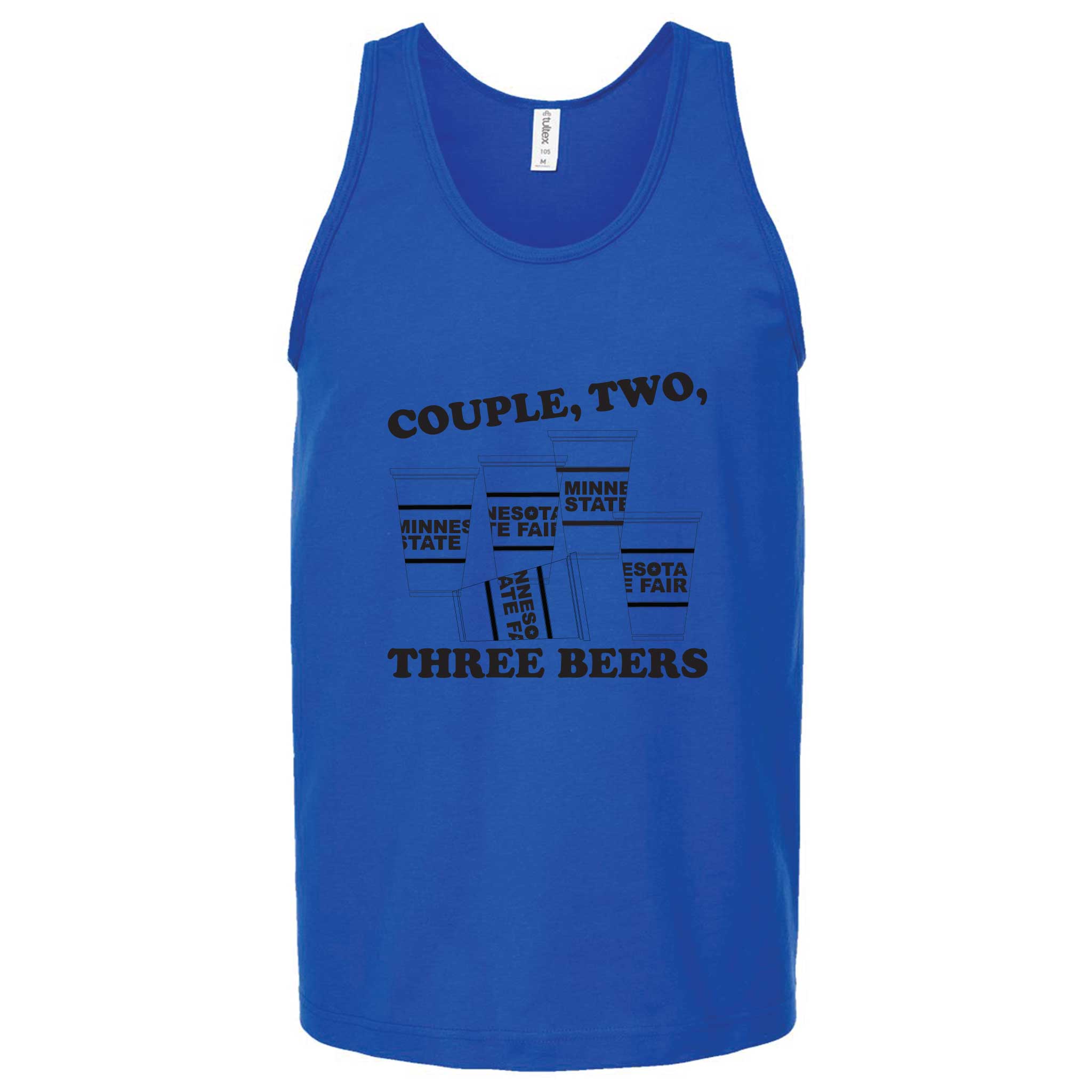 Couple, Two, Three State Fair Beers Minnesota Tank Top – Minnesota Awesome