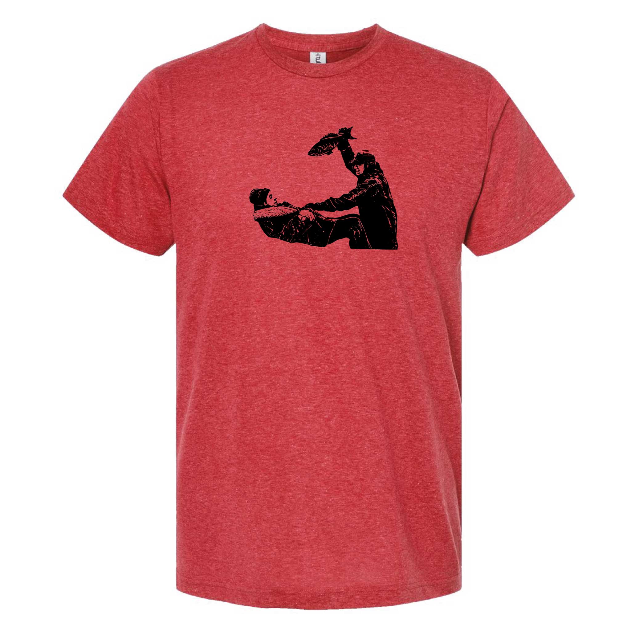 Fish Stabbing Grumpy Guys Minnesota T-Shirt – Minnesota Awesome