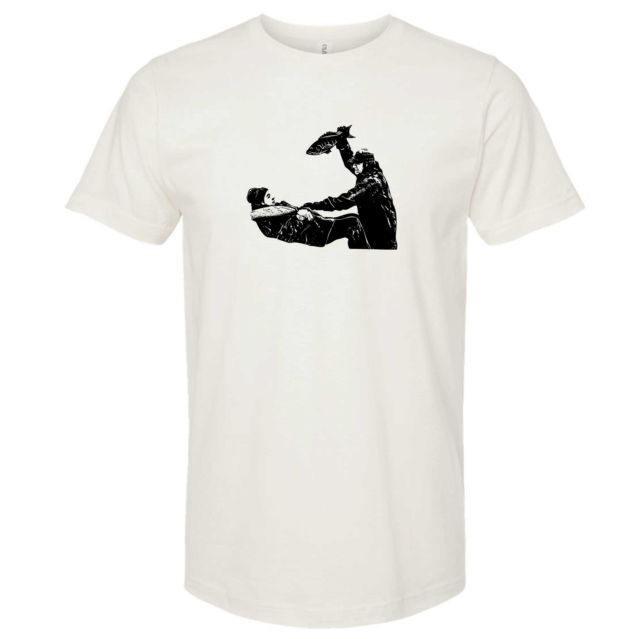 Fish Stabbing Grumpy Guys Minnesota T-Shirt – Minnesota Awesome