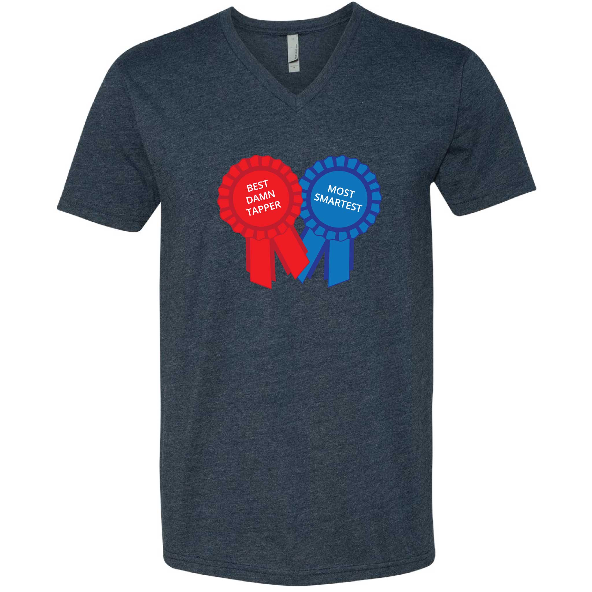 Best Damn Tapper, Most Smartest DDG Minnesota V-Neck T-Shirt ...