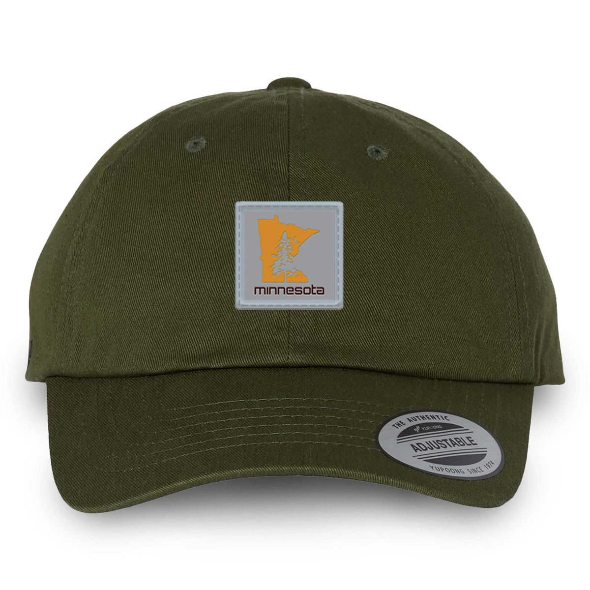 Olive Minnesota Workwear Patch Dad’s Hat – Minnesota Awesome