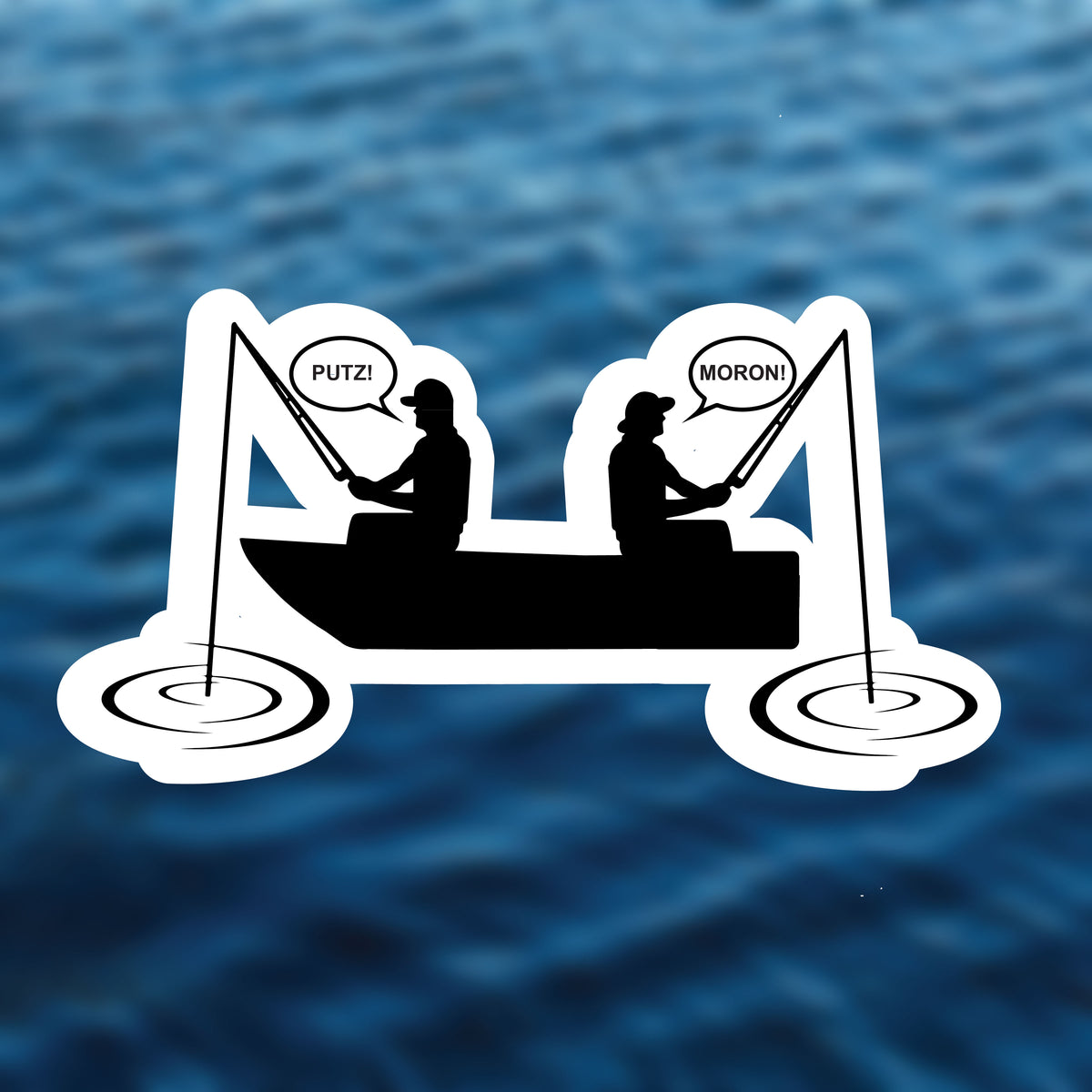 Grumpy Guys Fishing Vinyl Sticker – Minnesota Awesome