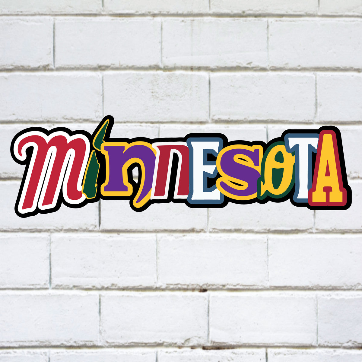 Minnesota Sports Vinyl Sticker – Minnesota Awesome