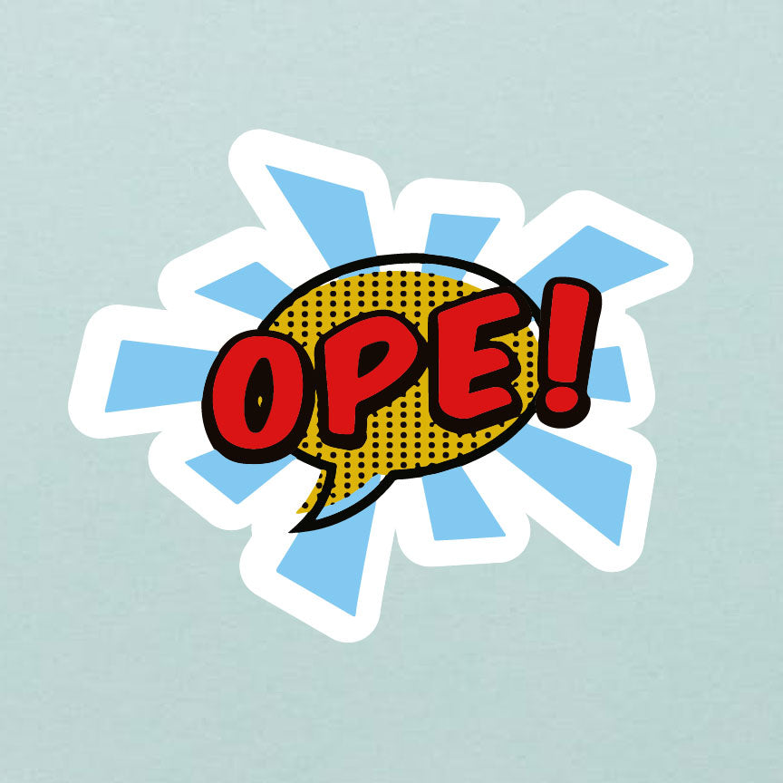 Ope! Minnesota Vinyl Sticker – Minnesota Awesome